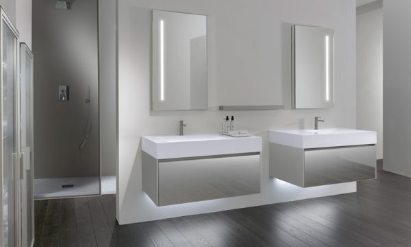 Modern Bathroom Vanities – Hi-Tech | European Cabinets & Design Studios