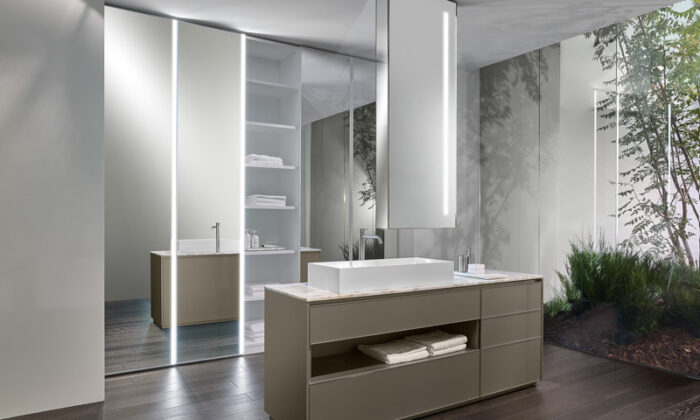 Modern Bathroom Vanities – Hi-Tech | European Cabinets & Design Studios