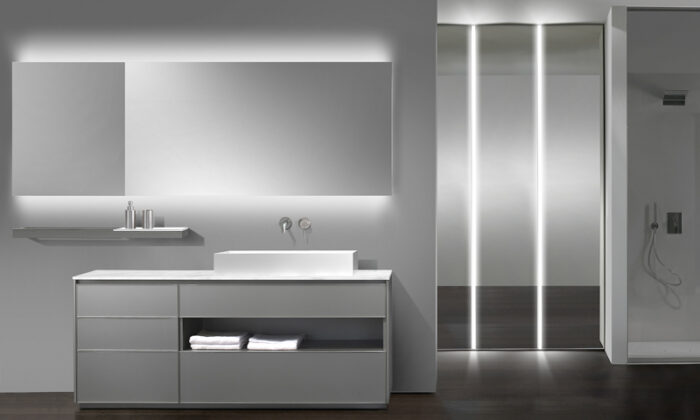 Modern Bathroom Vanities – Hi-Tech | European Cabinets & Design Studios