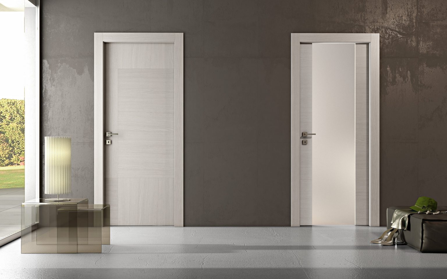 Italian Internal Pail Doors | European Cabinets & Design Studios