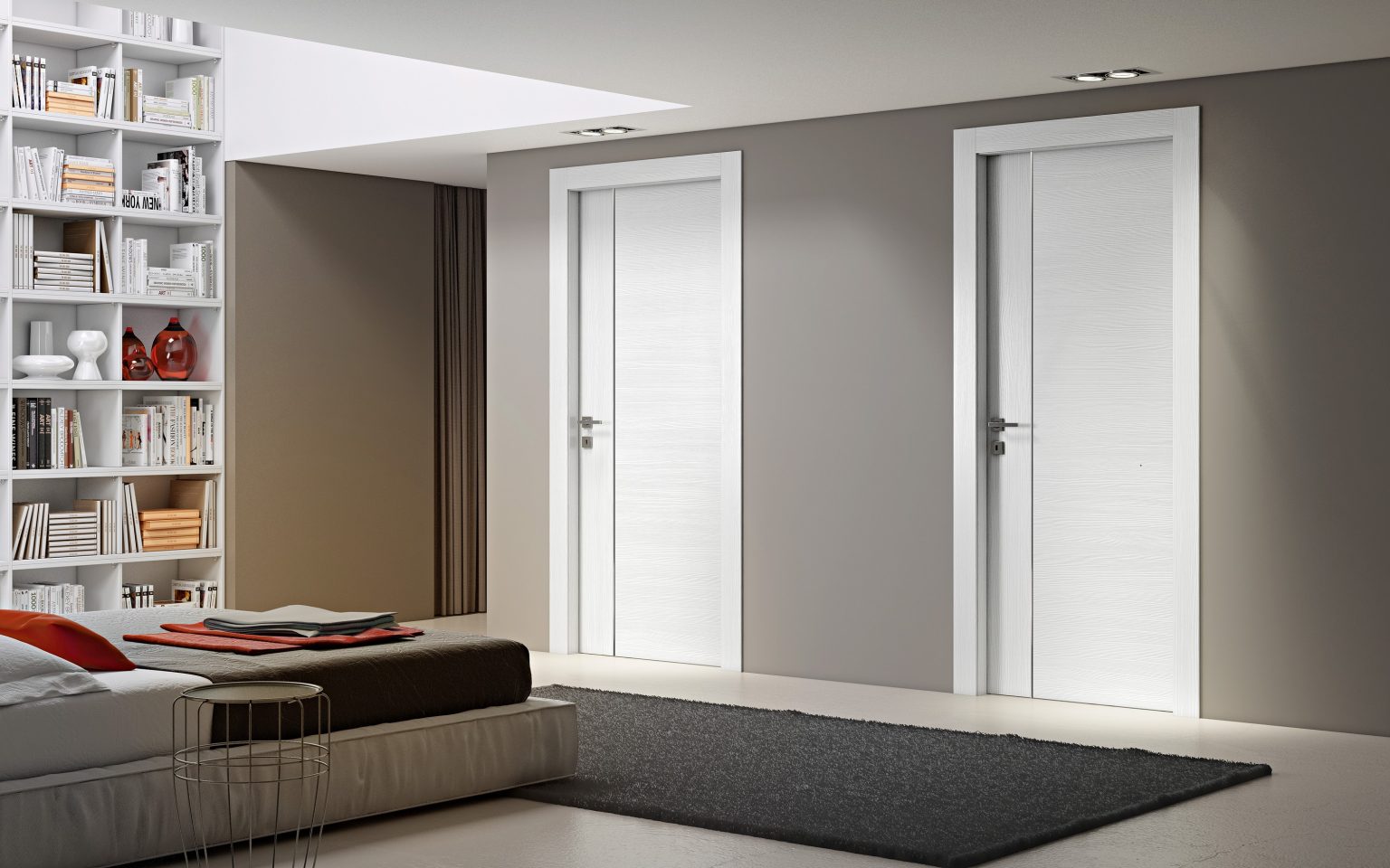 Italian Internal Pail Doors | European Cabinets & Design Studios