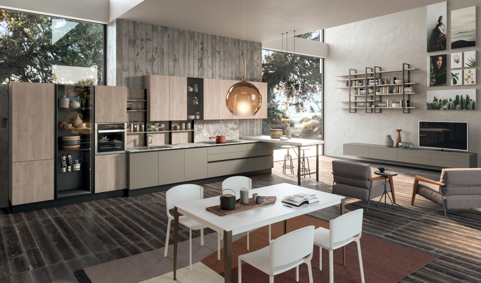 Modern Kitchen Cabinets – Penelope | European Cabinets & Design Studios