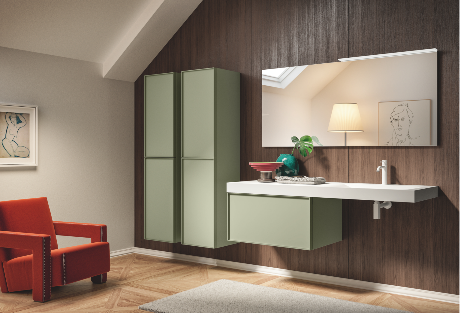 Modern Bathroom Vanities – Class | European Cabinets & Design Studios