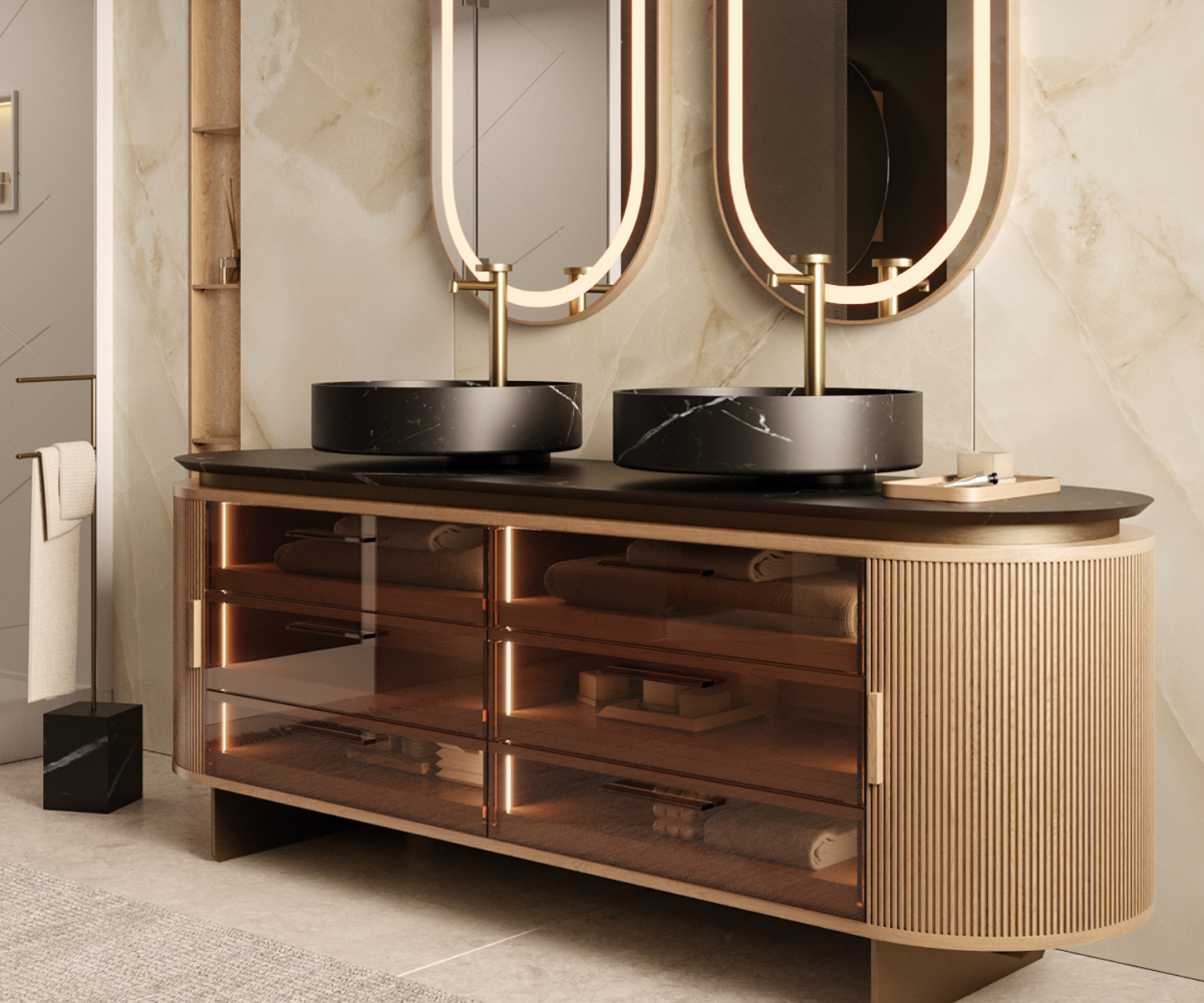 Contemporary Bathroom Vanities – Eclectic | European Cabinets & Design ...