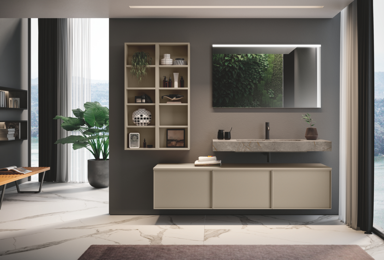 Modern Bathroom Vanities – Class | European Cabinets & Design Studios
