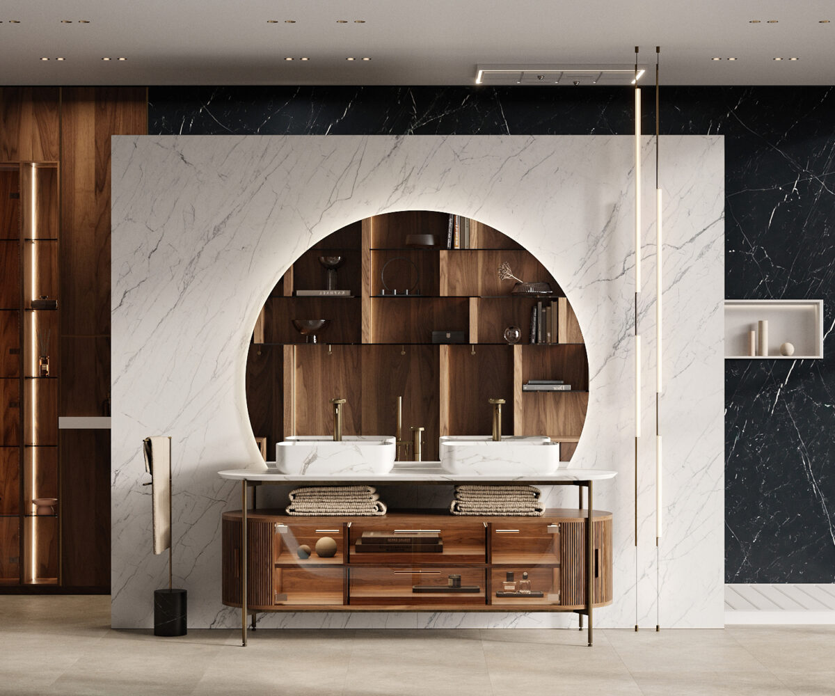 Contemporary Bathroom Vanities – Eclipse | European Cabinets & Design ...