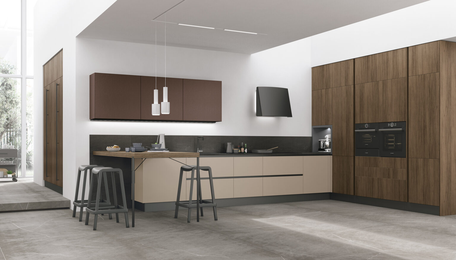 Modern Kitchen Cabinets - Infinity | European Cabinets & Design Studios