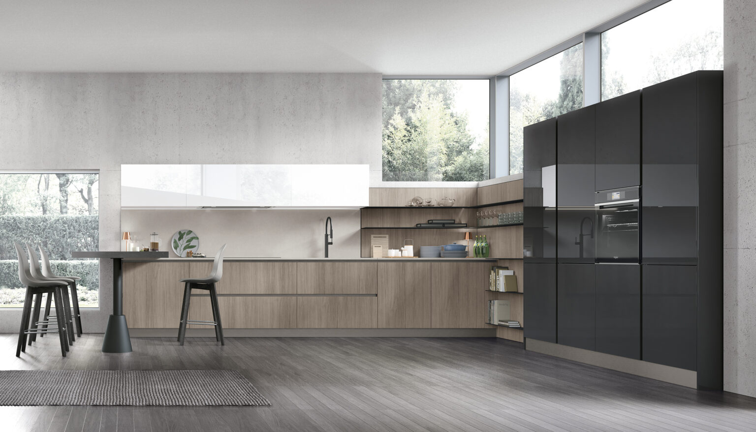Modern Kitchen Cabinets - Infinity | European Cabinets & Design Studios