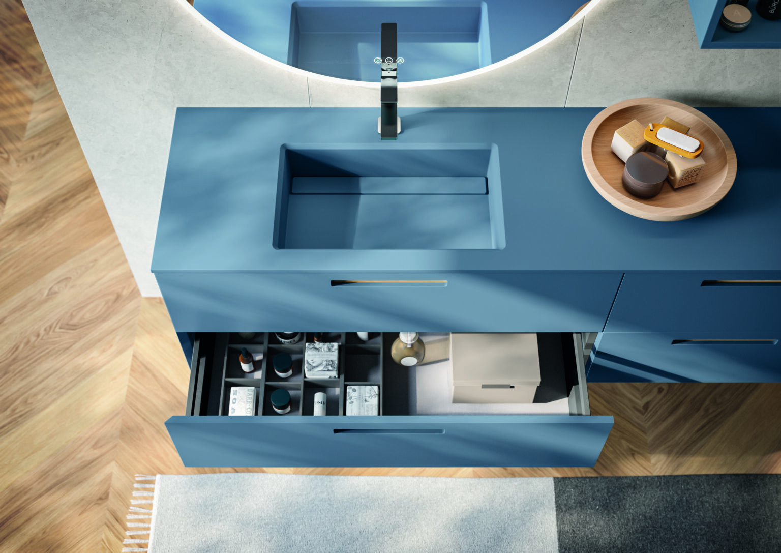 Modern Bathroom Vanities – Silk | European Cabinets & Design Studios