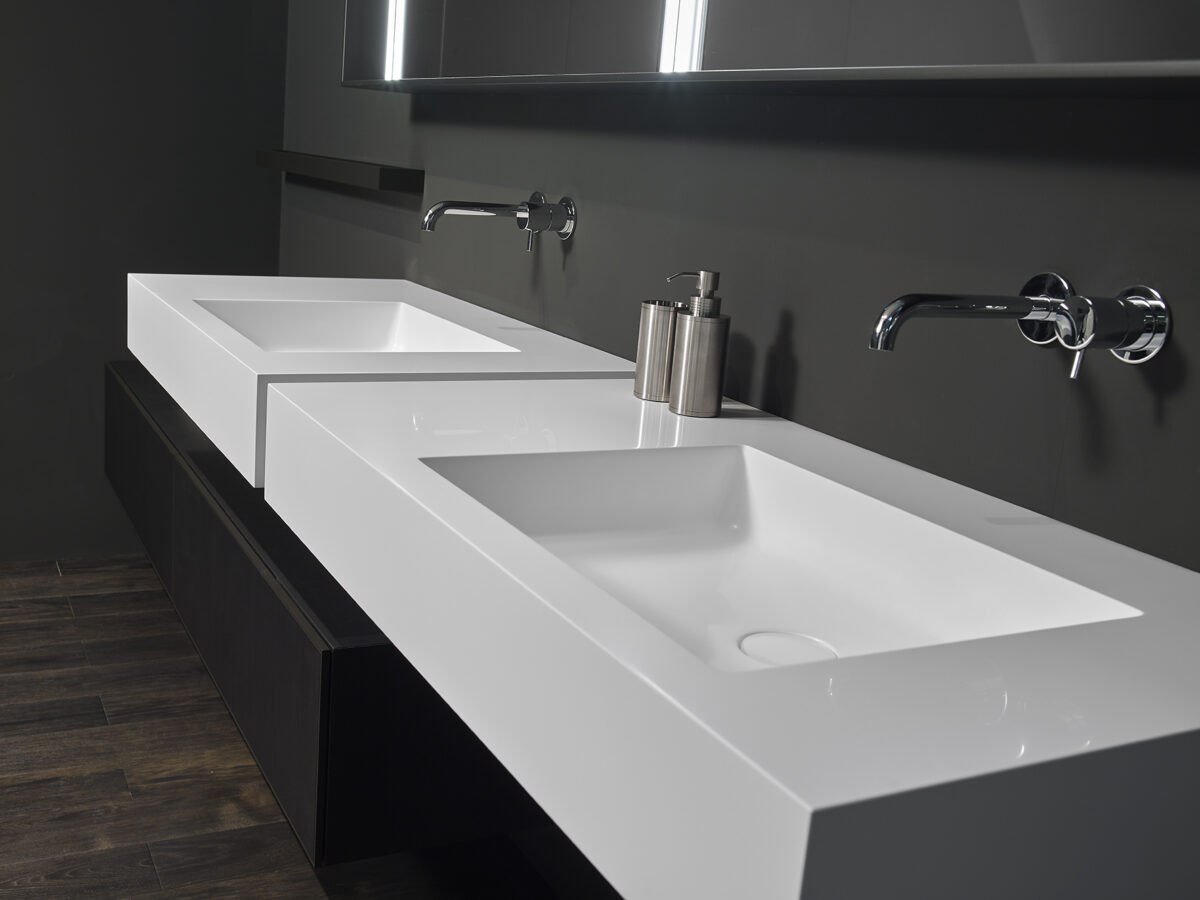 Modern Bathroom Vanities – Wave | European Cabinets & Design Studios
