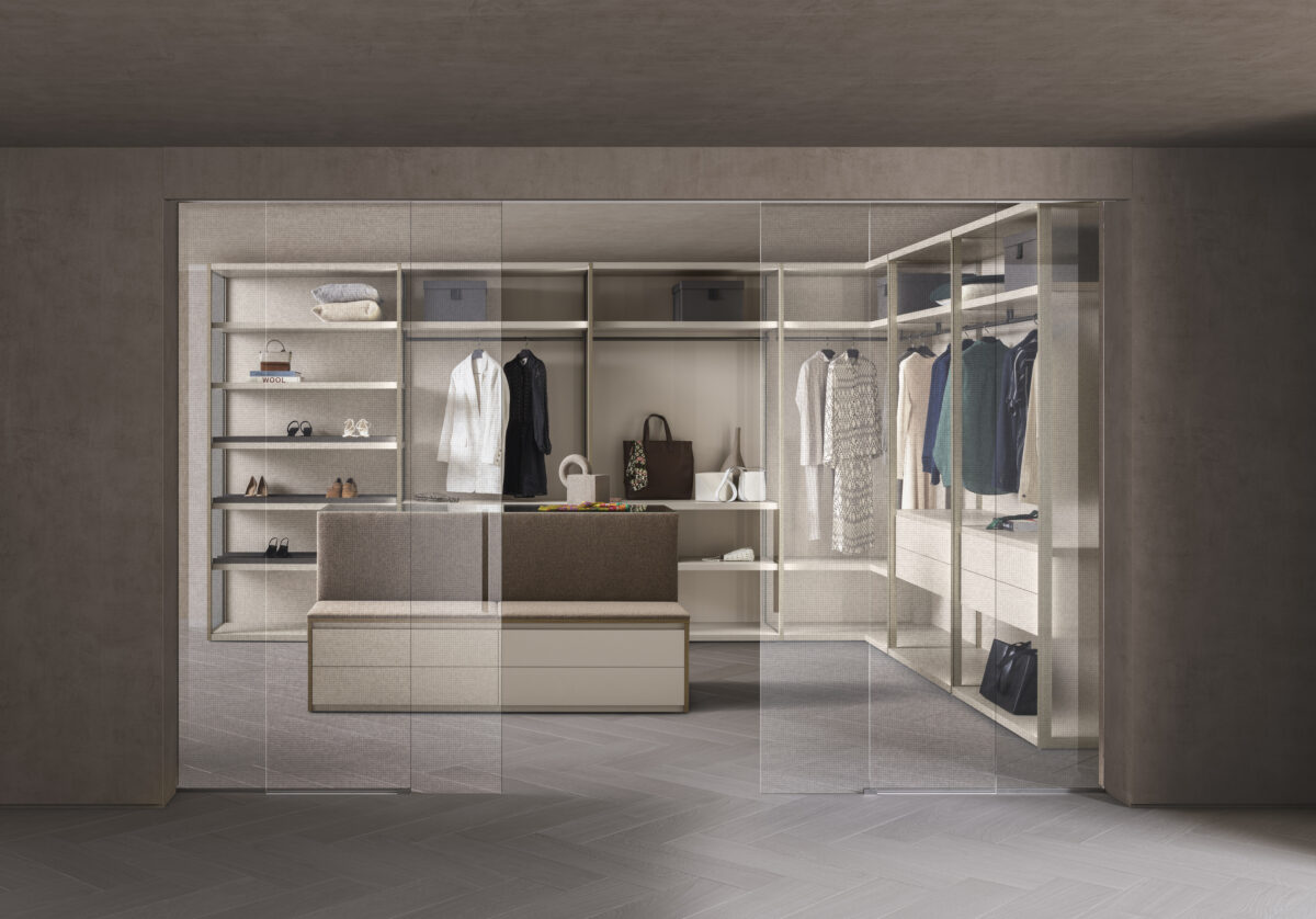 Modern Walk-In Closets | European Cabinets & Design Studios